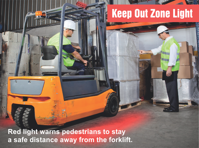 Red Keep Out Zone Light