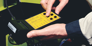 CLARK Stand-up Electric Forklift | Valley Industrial Trucks